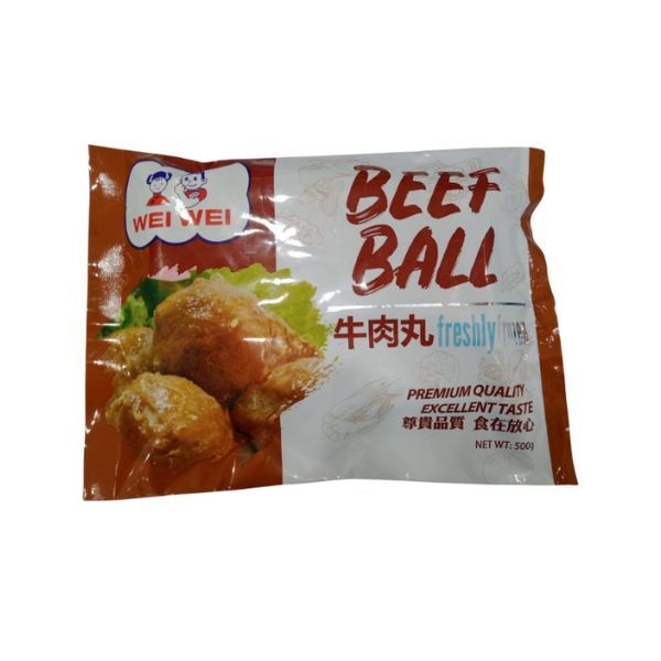 Wei wei Beef Ball 500g | Shopee Philippines