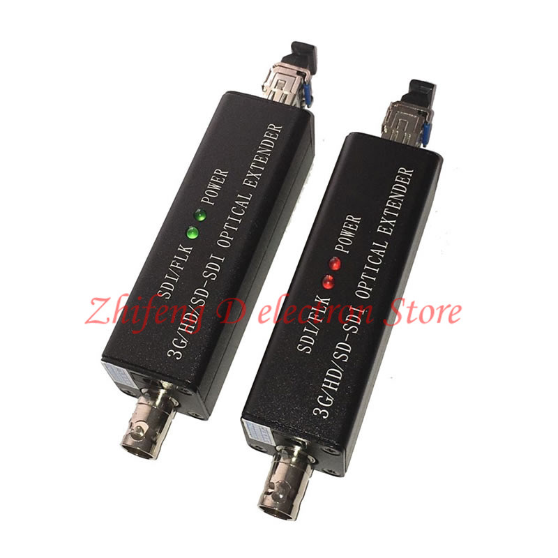 ☽Mini HD-SDI optical transceiver HD video fiber converter, 1080I ...