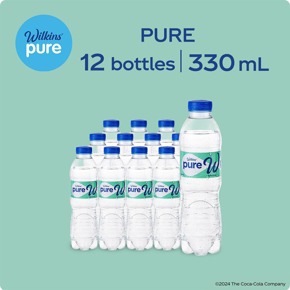 Wilkins Pure Water 330mL - Pack of 12 | Shopee Philippines