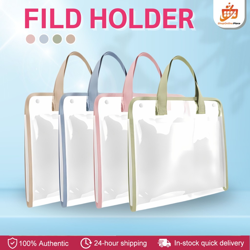 A4 File Folder Versatile Document Organizer Folder School Office Supply ...