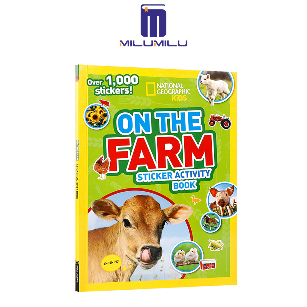 Milu Picture Book National Geographic Kids On The Farm Sticker Book ...
