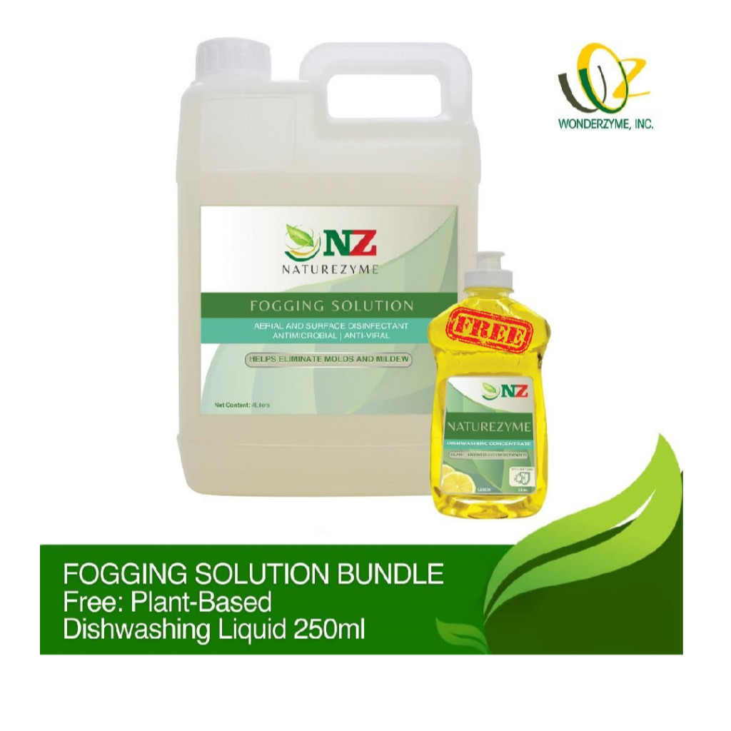 NATUREZYME Fogging Solution Natural Aerial and Surface Disinfectant ...