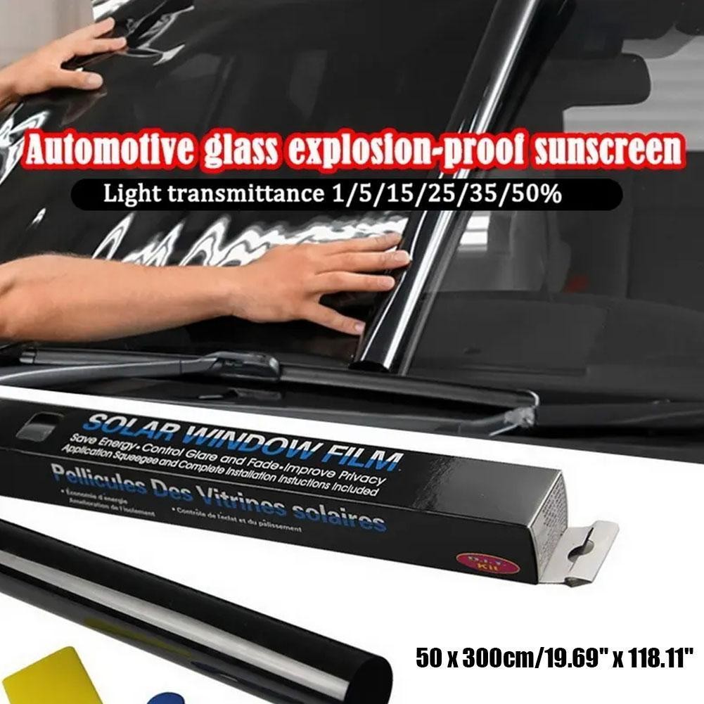 ☾Car Window Foils Car Film Car Sun Shade Sticker Film Car Accessories ...