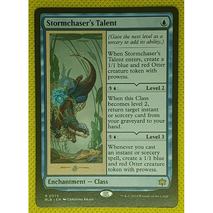 Stormchaser's Talent - Bloomburrow (BLB) | Shopee Philippines