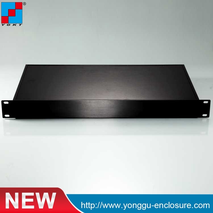 19 inch mount rack chassis 1U Anodize custom aluminum enclosure diy ...