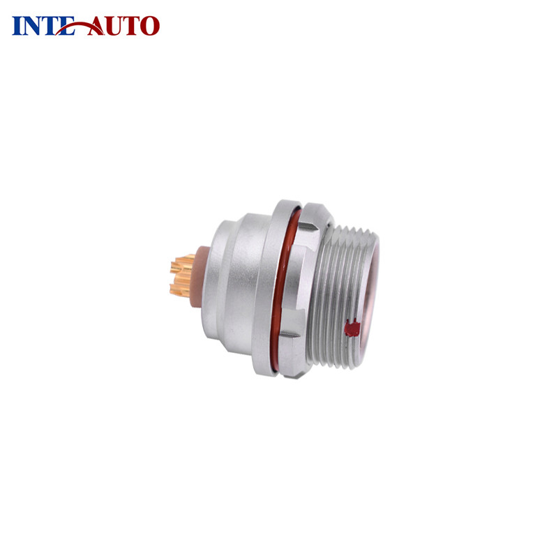 ☮K Series Compatible EEG Female Fixed Socket M20 Waterproof Push Pull ...