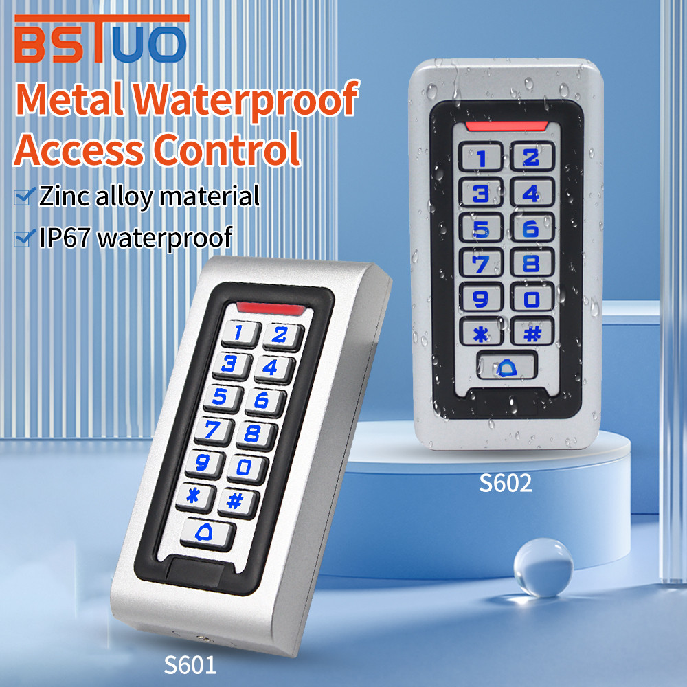 ⓥZinc Metal Rfid Access Control Keypad Support 2000 User 125K EM Card ...