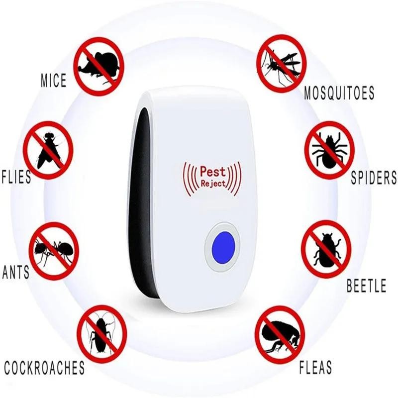 Electronic Pest Reject Ultrasound Mouse Cockroach Repeller Device ...