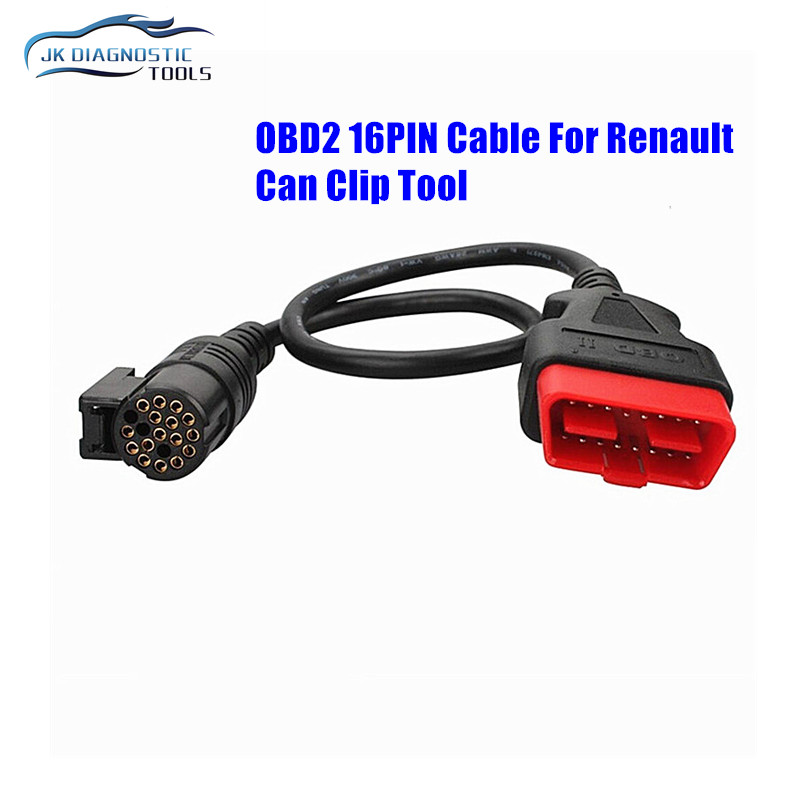 웃Professional OBD 2 Adapter For Renault Can Clip Diagnostic Interface ...
