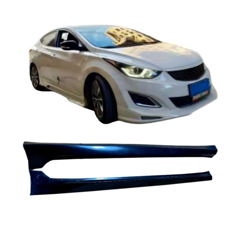 ⊹Auto Body Systems Wide Body Kit Pp Car Side Skirt Bumper Part For ...
