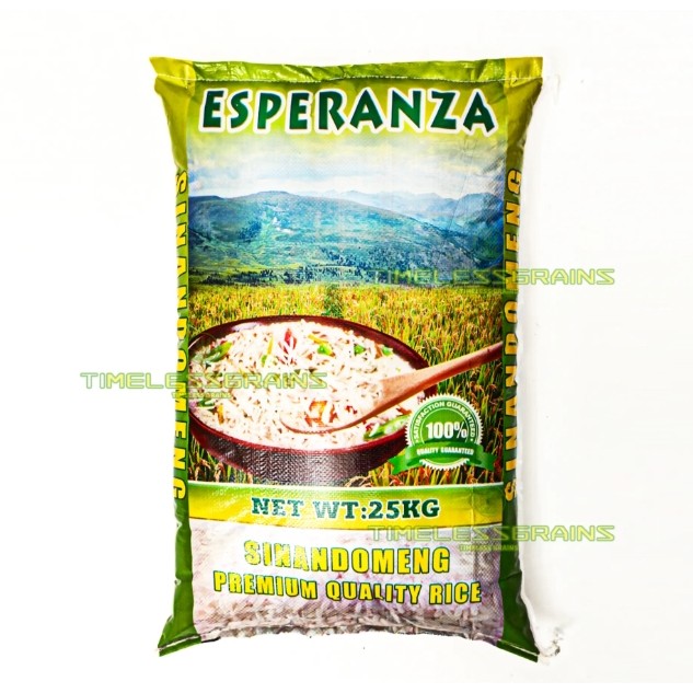 Esperanza Rice Lokal na Bigas Quality Premium Rice 25kg | Shopee ...