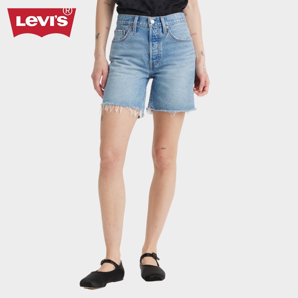 Levi's® Women's 501® Mid-Thigh Shorts A9296-0001 | Shopee Philippines