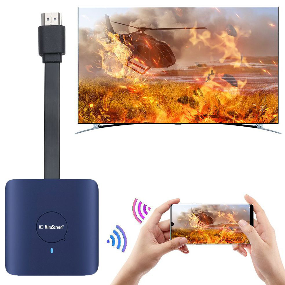 Nku MiraScreen 2.4G Wireless WiFi Display Adapter 1080P HD Screen ...