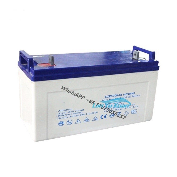 ☃Agm and Gel Battery 12v 100ah 120ah Solar Power Pack for Kit 0️ ...