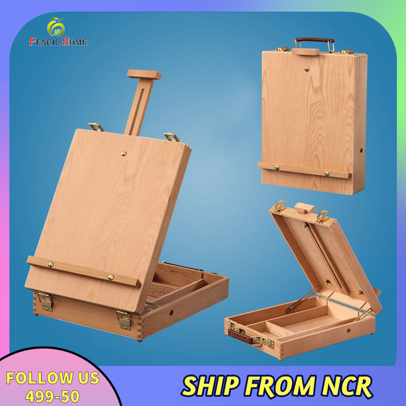 Pencil Home Hand-held Picture Box Sketch Box Painting Box National ...