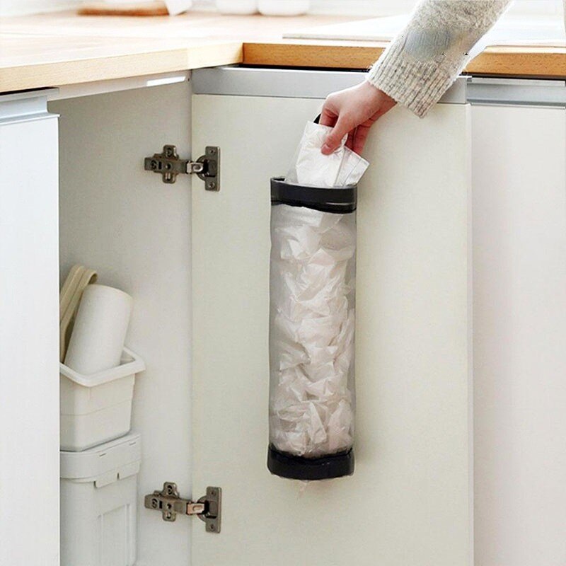 Shopping Bag & Trash Organizer Kitchen Organizer and Storage Container ...