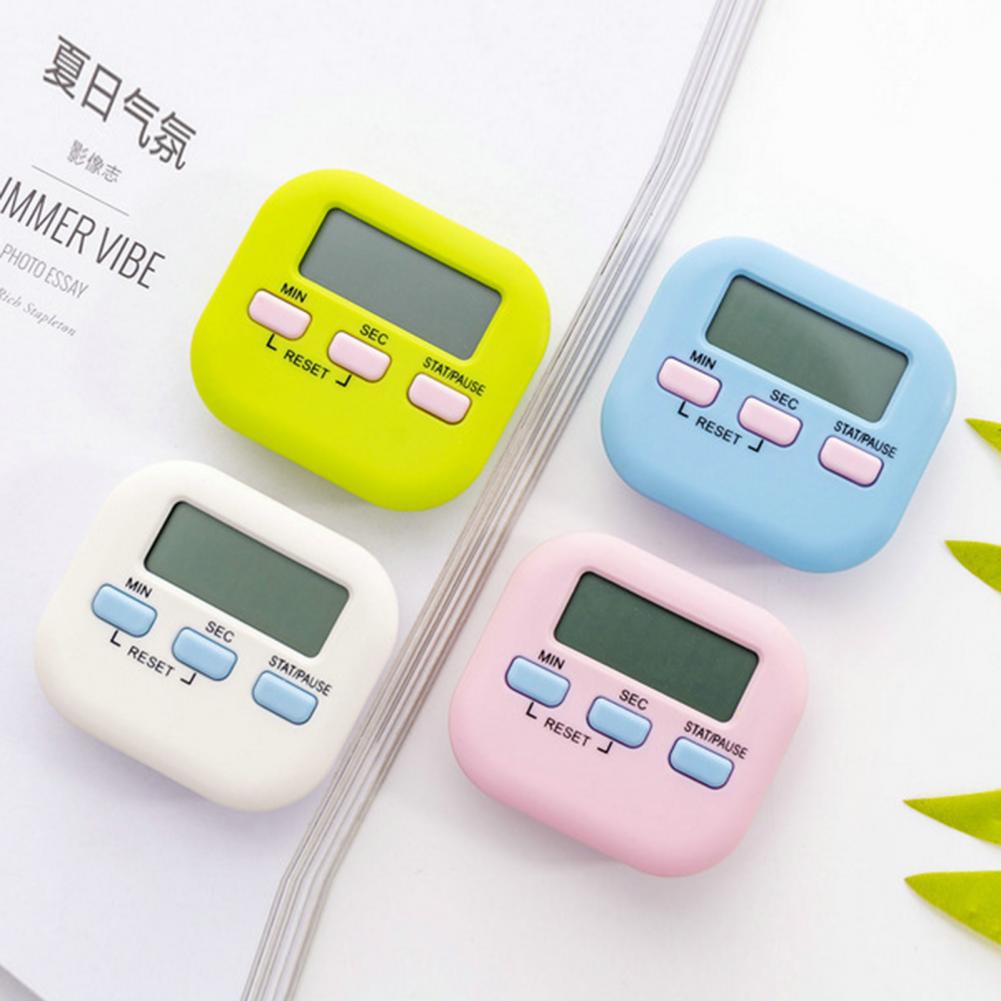 Magnetic Cooking Timer LCD Digital Screen Clock Kitchen Countdown Timer ...