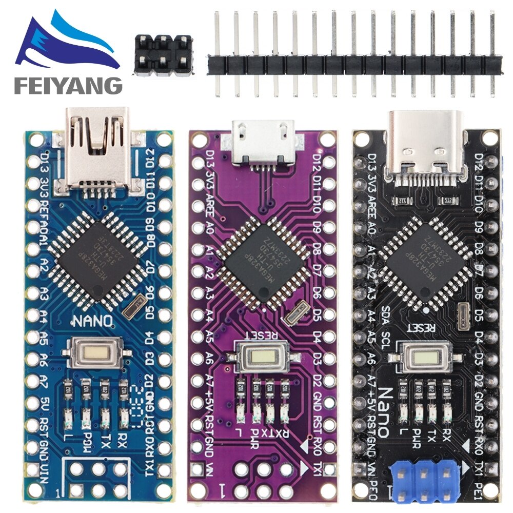 Samiore Robot Promotion For Arduino Nano 3 0 Atmega328 Controller Compatible Board Module Pcb