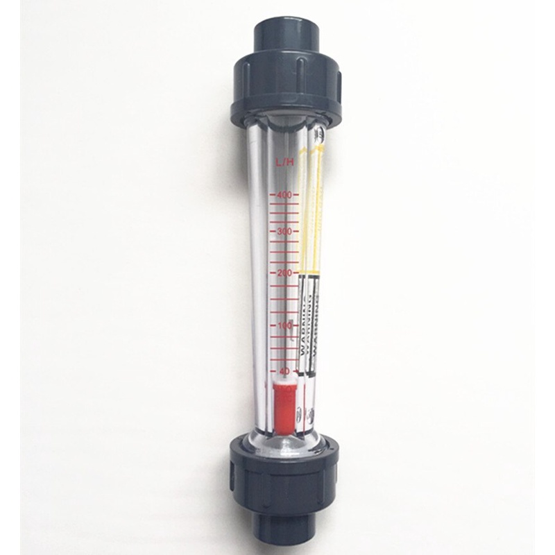 Water Flow Meter Indicator Counter Rotameter Liquid Flowmeter LZS-15 G1 ...