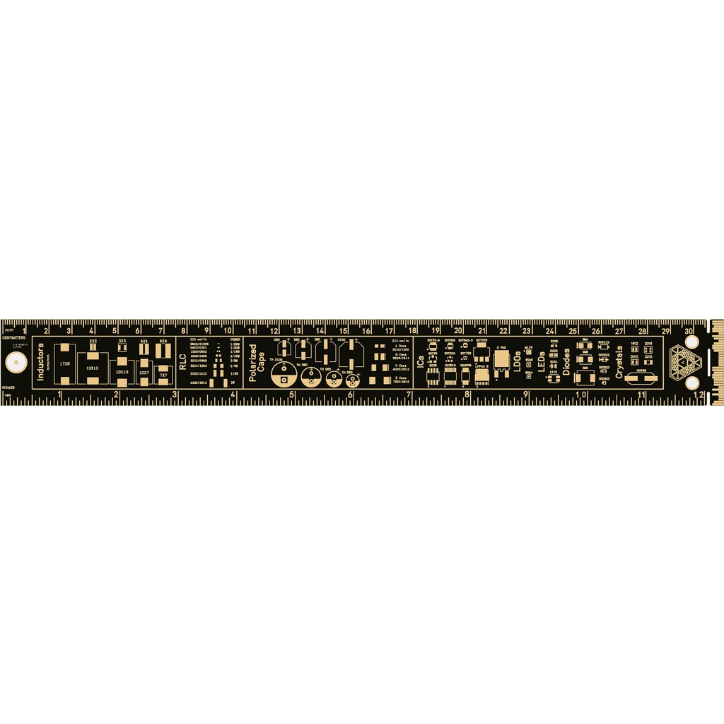 NVIDIA Faith Ruler II multifunctional PCB ruler Drawing ruler ...