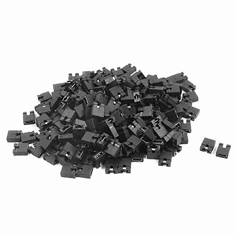 200Pcs DVD HDD PC Mainboard PCB Plugs Jumper Caps 2-Pin | Shopee ...