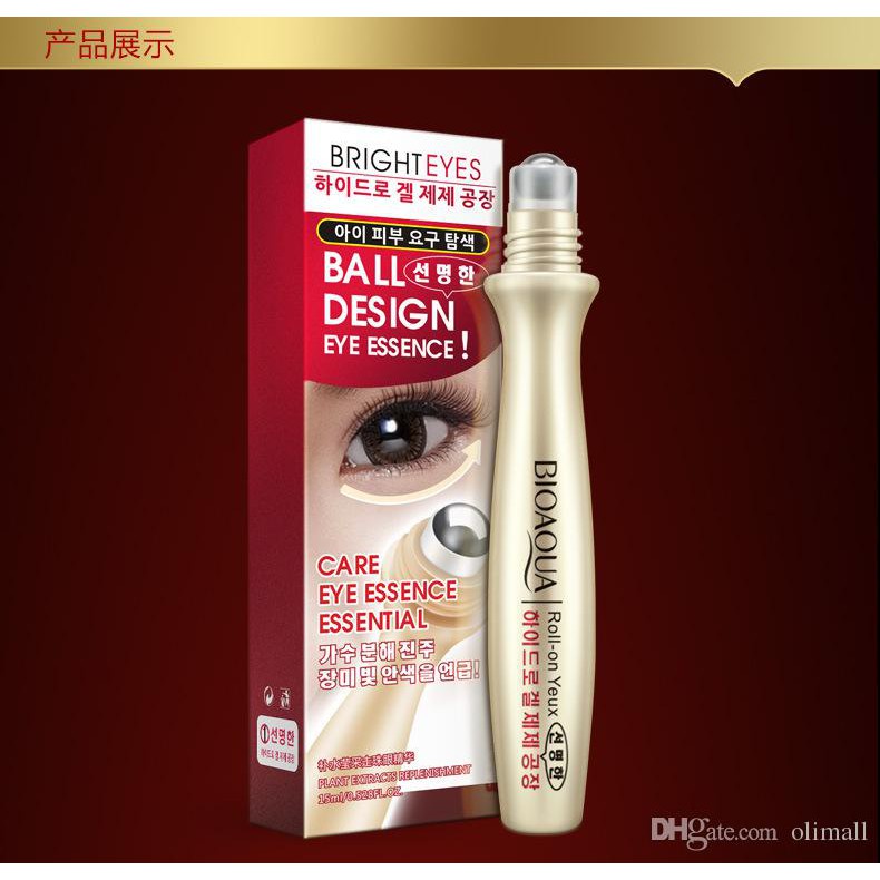 【Hot Sale】 BIOAQUA Brighteyes Eye Care Roll Ball Moisturizing Massager ...