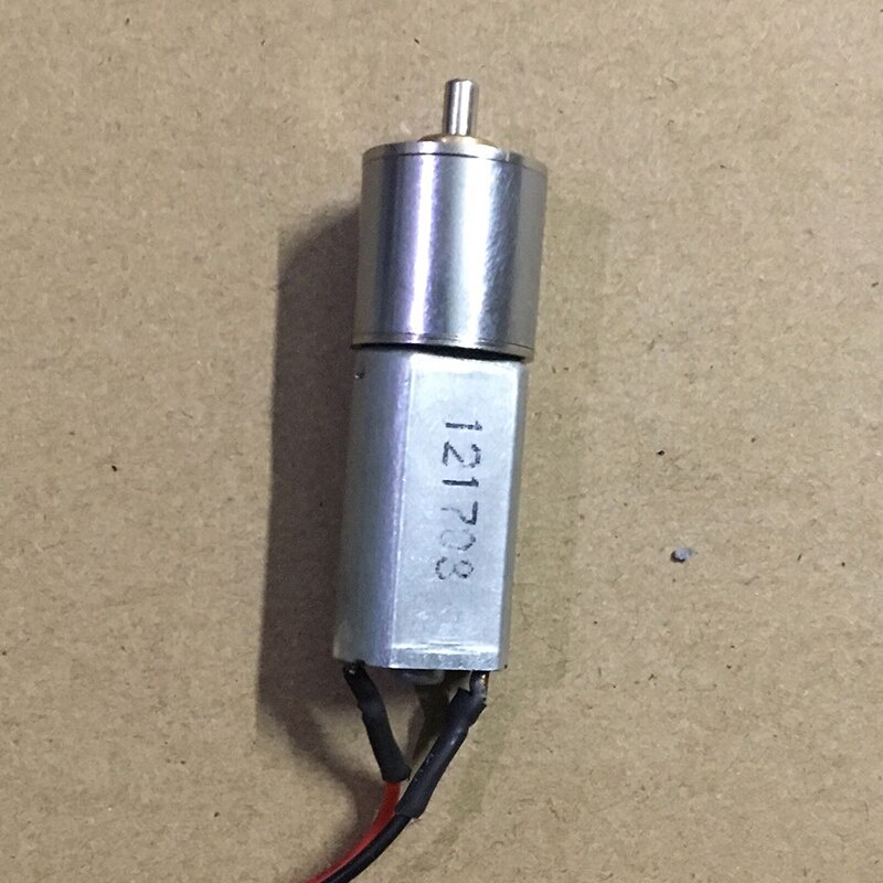 DC 3V-12V 45RPM Micro 16mm 050 Motor Full Metal Gearbox Gear Motor Slow ...