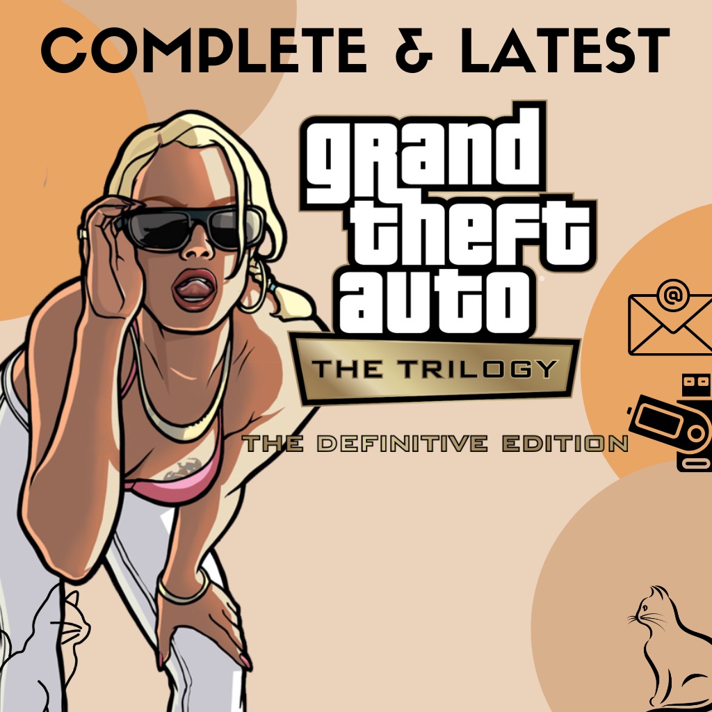 Grand Theft Auto The Trilogy The Definitive Edition ( GTA ) PC Game ...