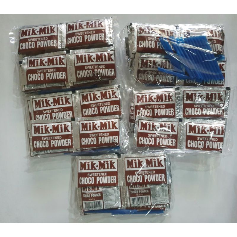 5 Pack Mik Mik Sweetened Choco Powder Mikmik Shopee Philippines