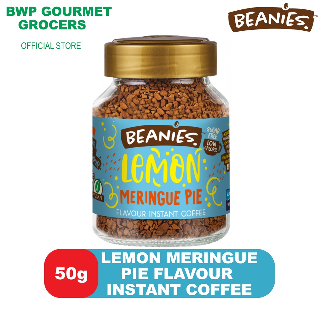 ☢Beanies Lemon Meringue Pie Flavor Instant Coffee (50g) | Shopee ...