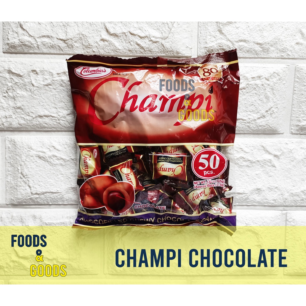 【Hot Sale】Champi Chewy Chocolate Candy 50pcs./pack | Shopee Philippines