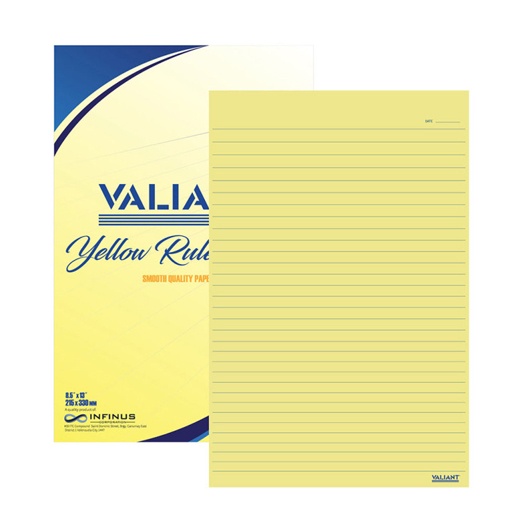 Valiant Yellow Pad Bundle 80 Leaves 2s | Shopee Philippines