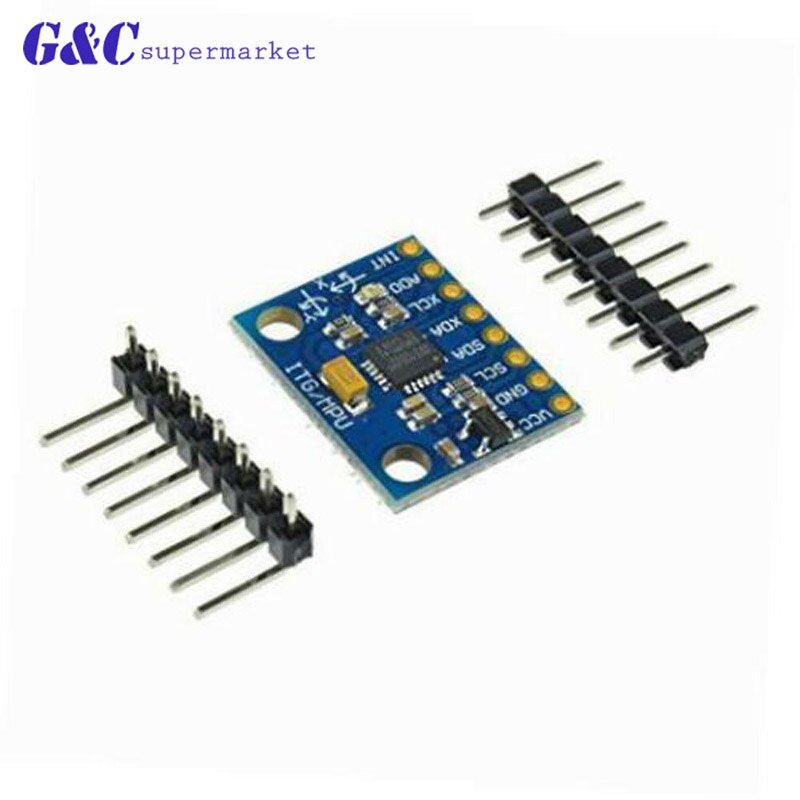 1Set IIC I2C GY-521 MPU-6050 MPU6050 3 Axis Analog Gyroscope Sensors + 3 Axis Accelerometer ...