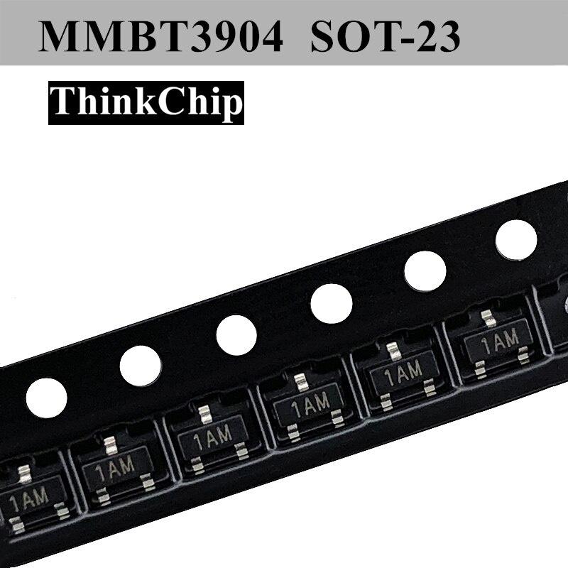 (100 pcs) MMBT3904 1AM SOT-23 2N3904 3904 SMD triode NPN Signal ...