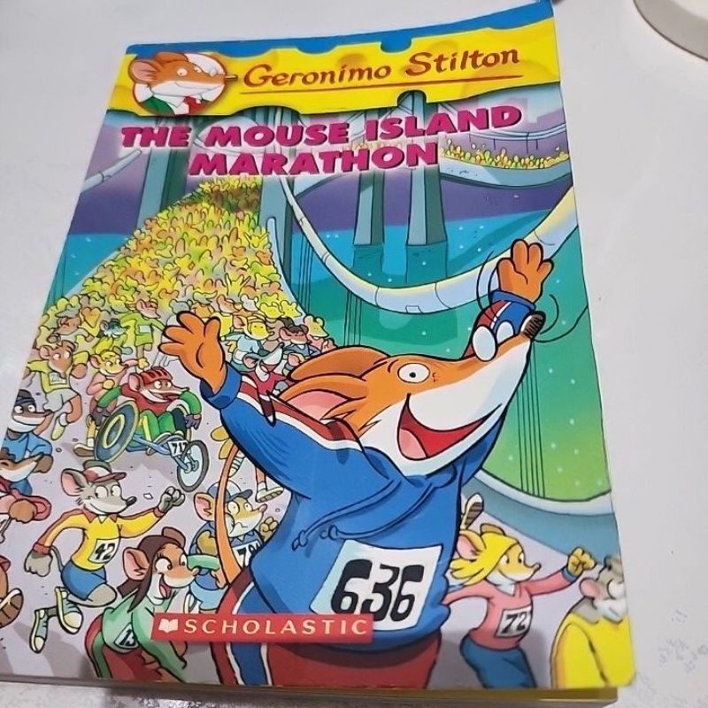 GERONIMO STILTON THE MOUSE ISLAND MARATHON BOOK CHILFREN KIDS | Shopee ...