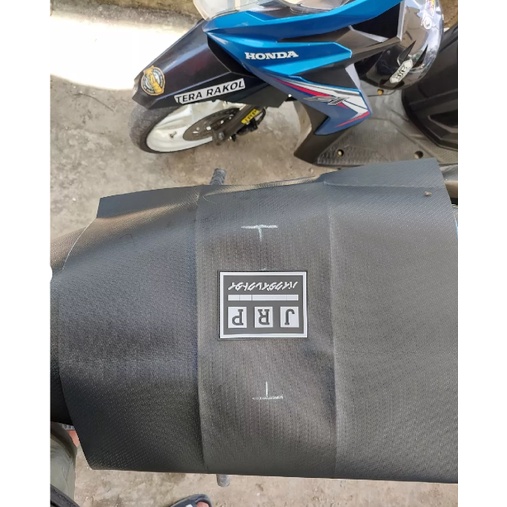 JRP BLACK EDITION FOR HONDA GENIO |JRP THAI SEAT COVER RUBBER LOGO ...