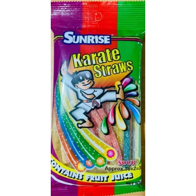 GUMMY BELTS / SUNRISE KARATE BELTS CANDIE'S ( Available 160g/38pcs per ...