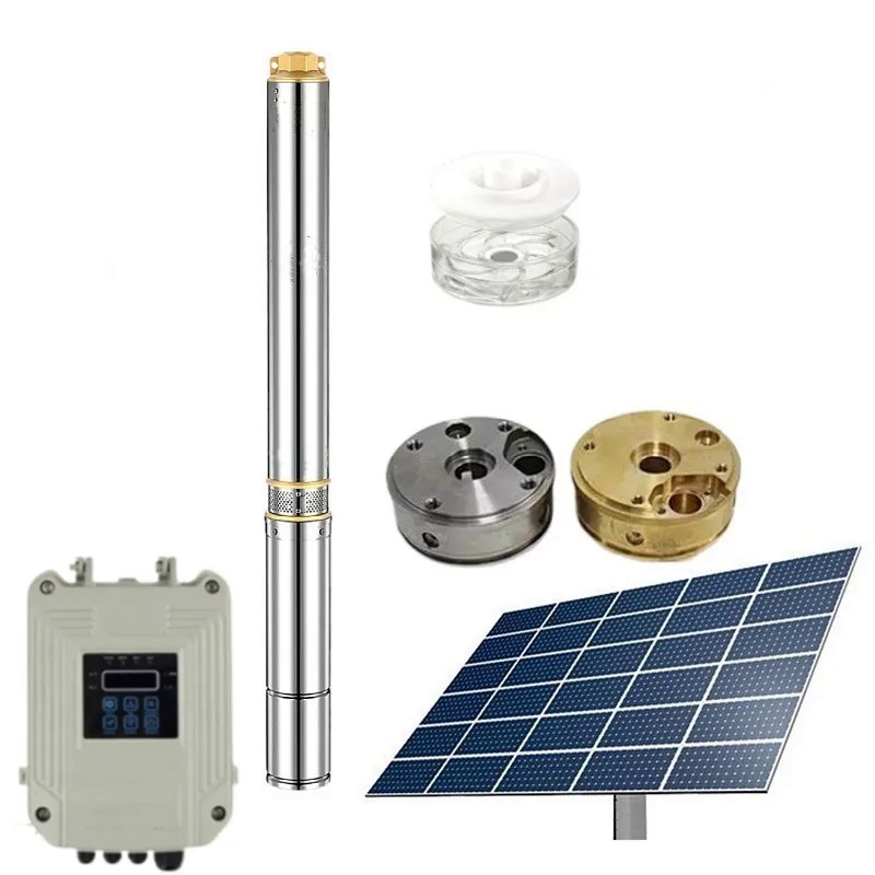 DC 24V48V72V110V solar water pump high voltage high lift solar deep ...