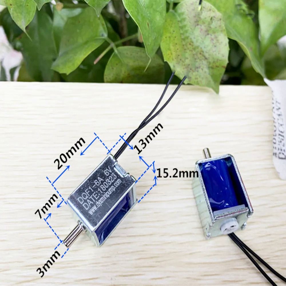 DC 5V 6V Micro Mini One-way Solenoid Valve Air Valve Exhaust Small ...