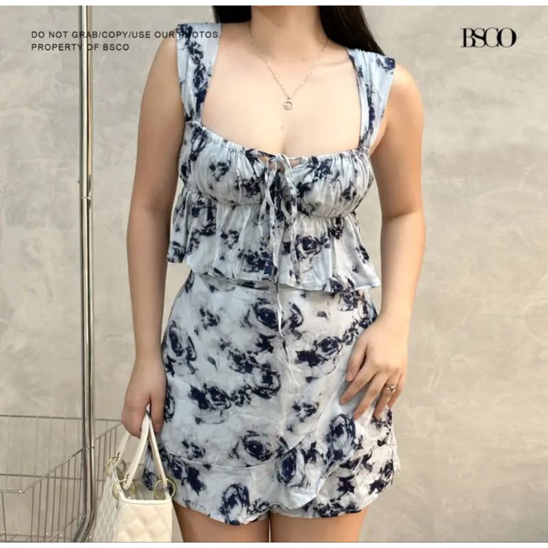 ONHAND BSCO ALLYSA COORDS SLEEVELESS TOP AND SKORT SET - KOREAN FASHION ...