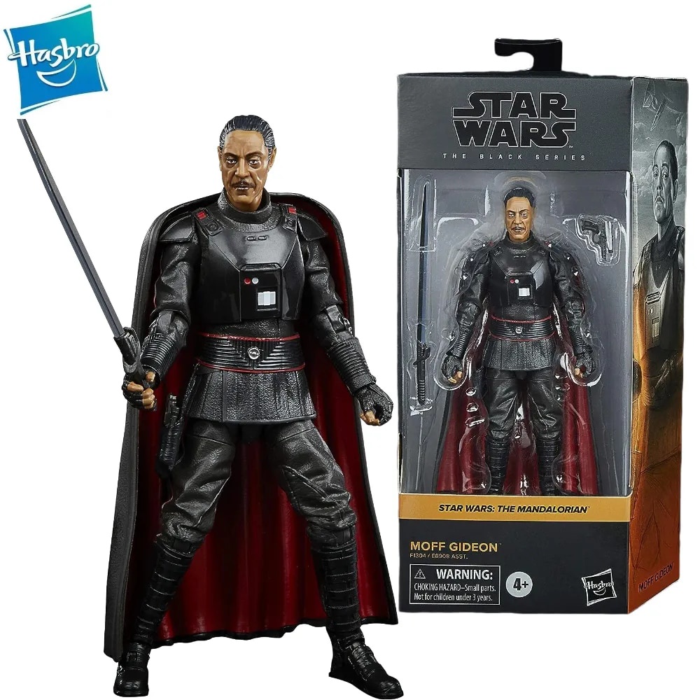 Hasbro Star Wars Black Serie Moff Gideon The Mandalorian Action Figure ...