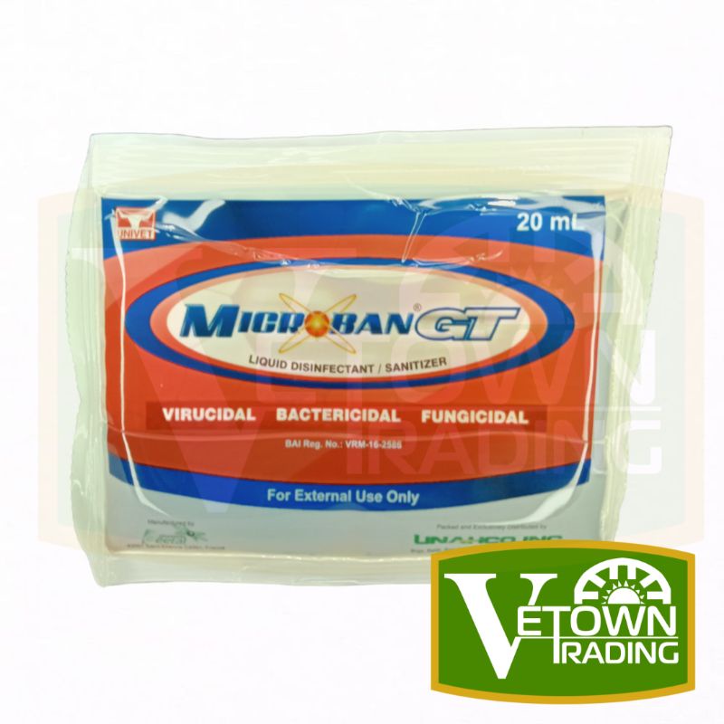 Microban GT 1sachet 20ml | Disinfectant/Sanitizer | Shopee Philippines