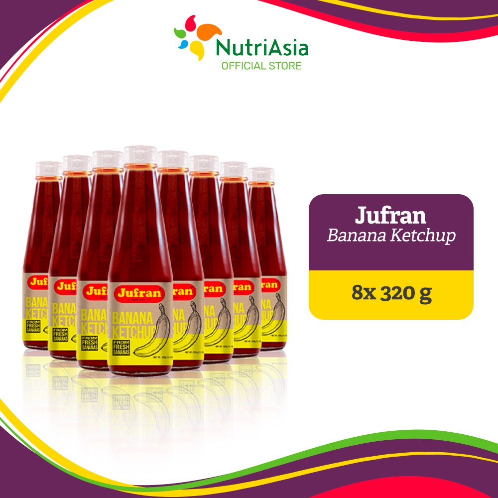 Jufran Banana Catsup 320 g Bundle of 8 | Shopee Philippines