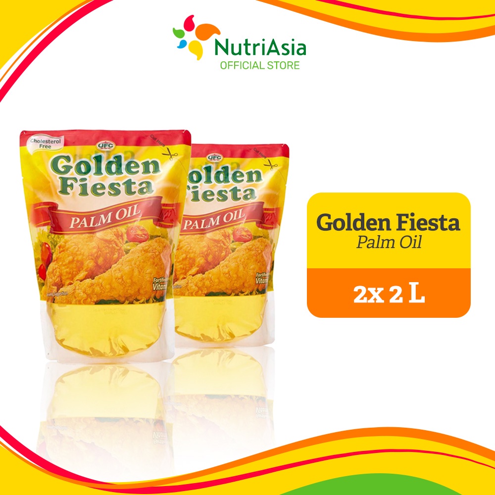 UFC Golden Fiesta Cooking Oil Bundle of 2 (2x2L) | Shopee Philippines