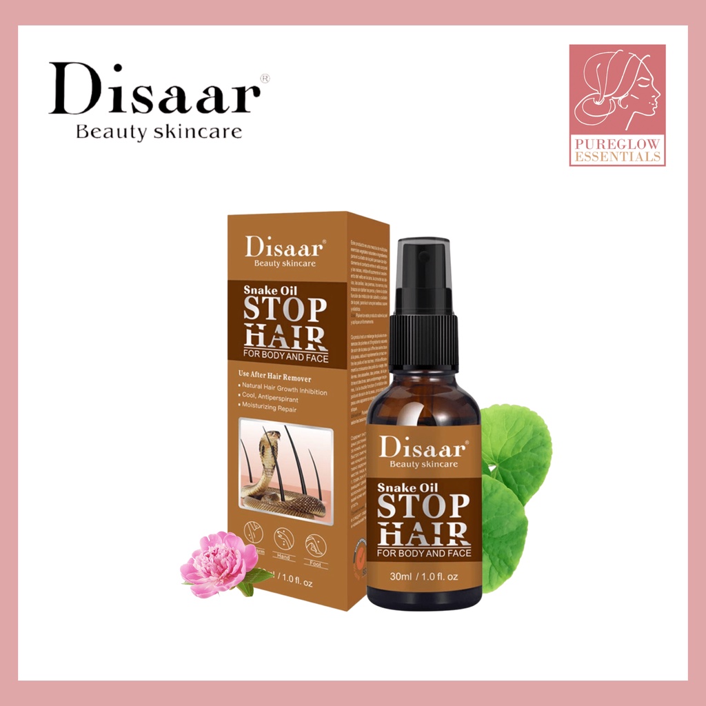 ♈Original Disaar Snake Oil Hair Removal Inhibitor Spray | Permanent ...
