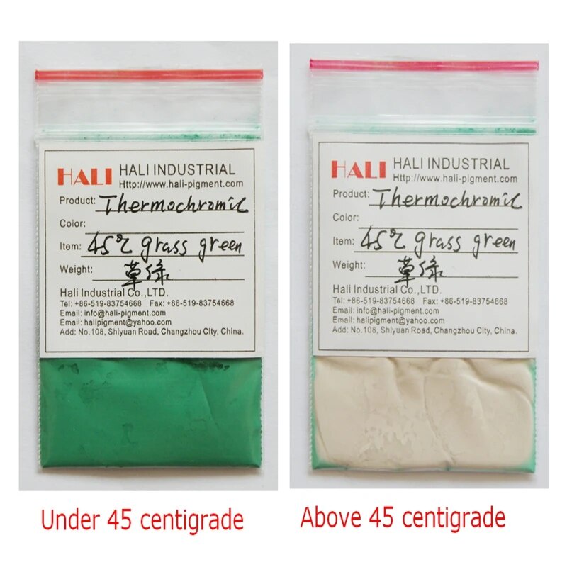 ♡Heat active pigment temperature sensitive pigment thermochromic powder ...
