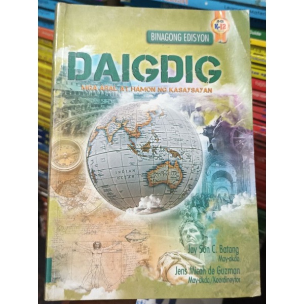 DAIGDIG MGA ARAL AT HAMON NG KASAYSAYAN | Shopee Philippines