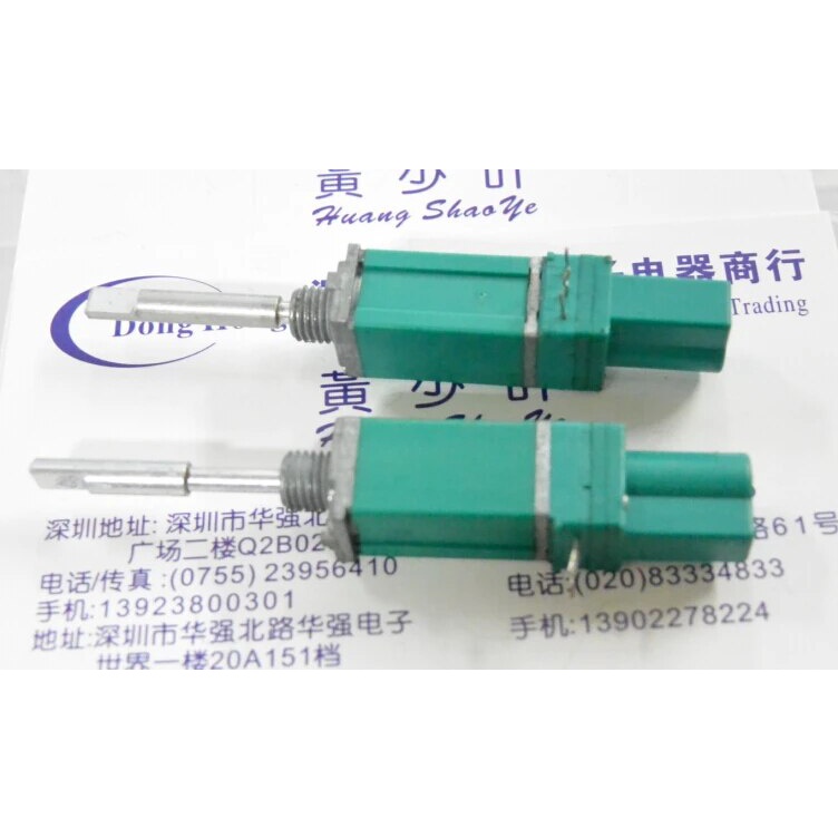 ☸Japan Alps rk097 push-pull precision potentiometer, single 40K, shaft ...