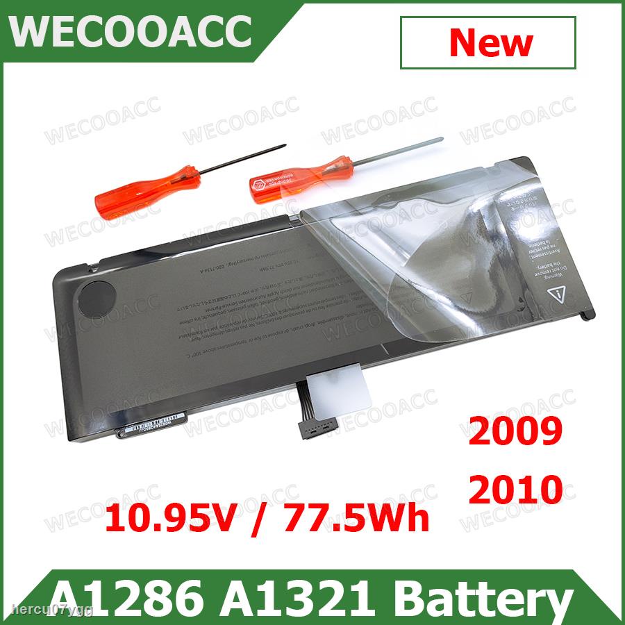 ☸New 10.95V 77.5Wh Laptop A1321 Battery For Macbook Pro 15" A1286 ...