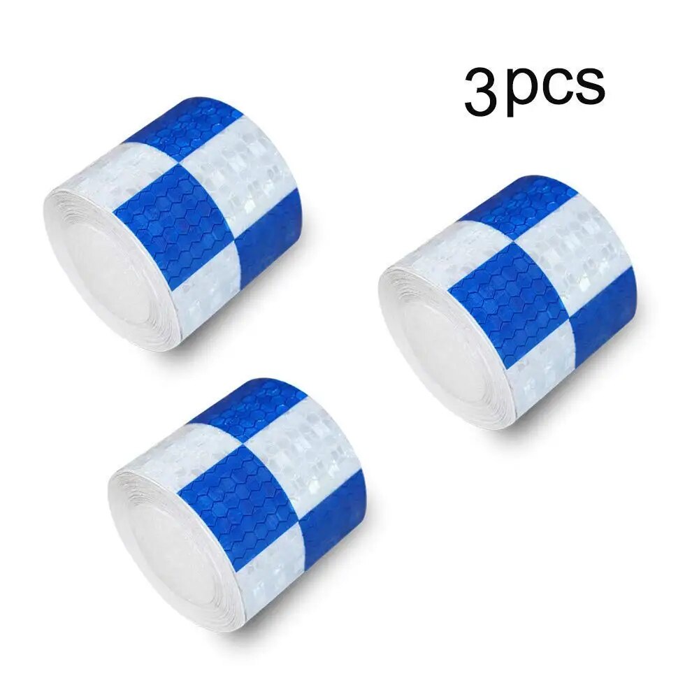 ☆Reflective Hazard Tape checkered reflective tape Caution Warning Tape ...